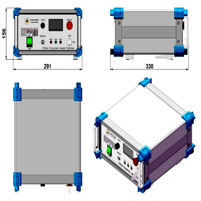 1480nm Laser Fiber Coupled System Max 10W Output Power - $5,900.00 ...