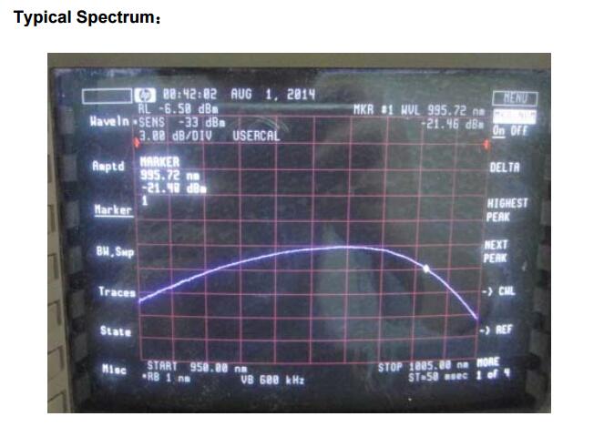 980nm SLED Light Source [http://www.optical-source.com/] - $5,690.00 ...