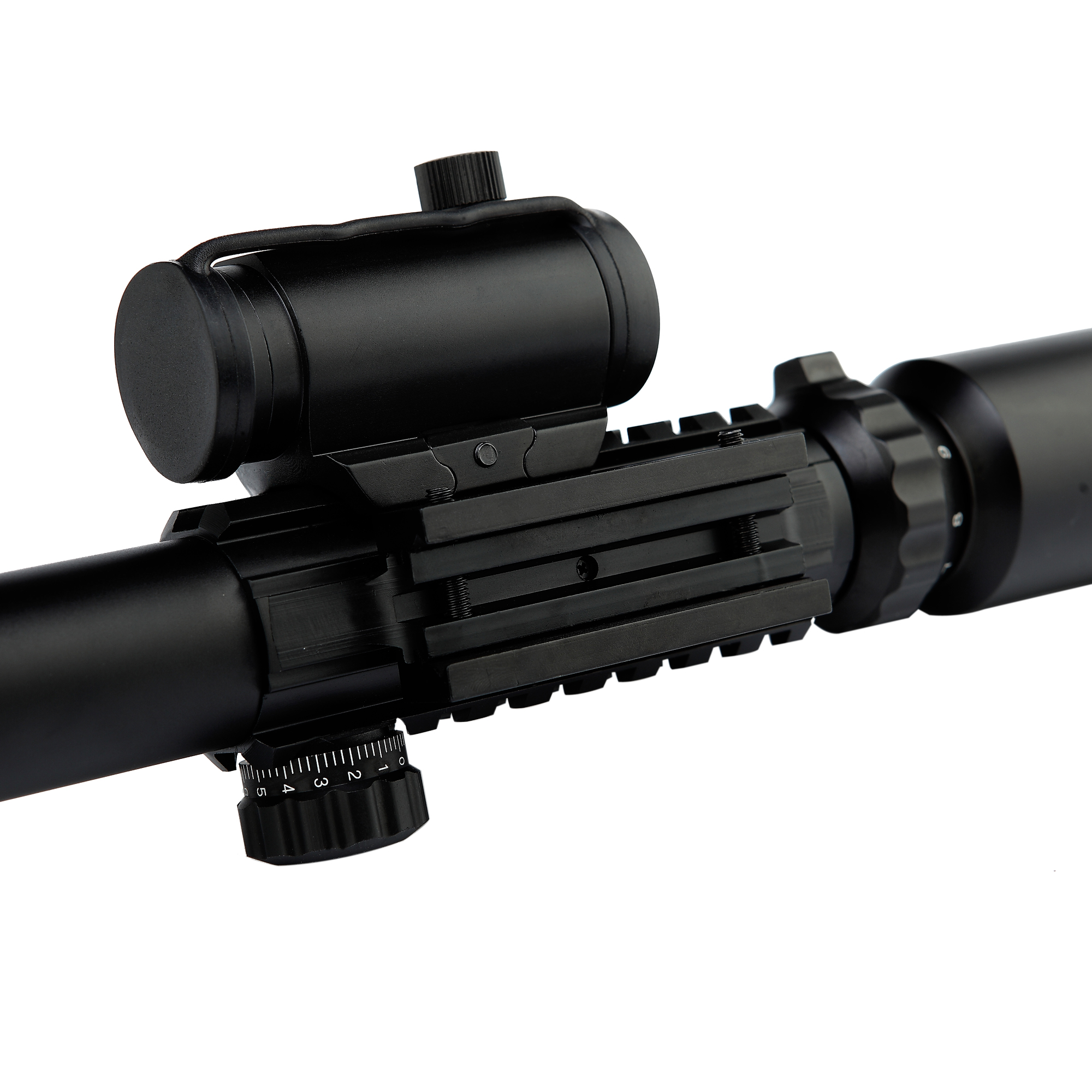 Tactical Rifle Scope Dual Illuminated Rifle Scope with Red Dot [C3 ...